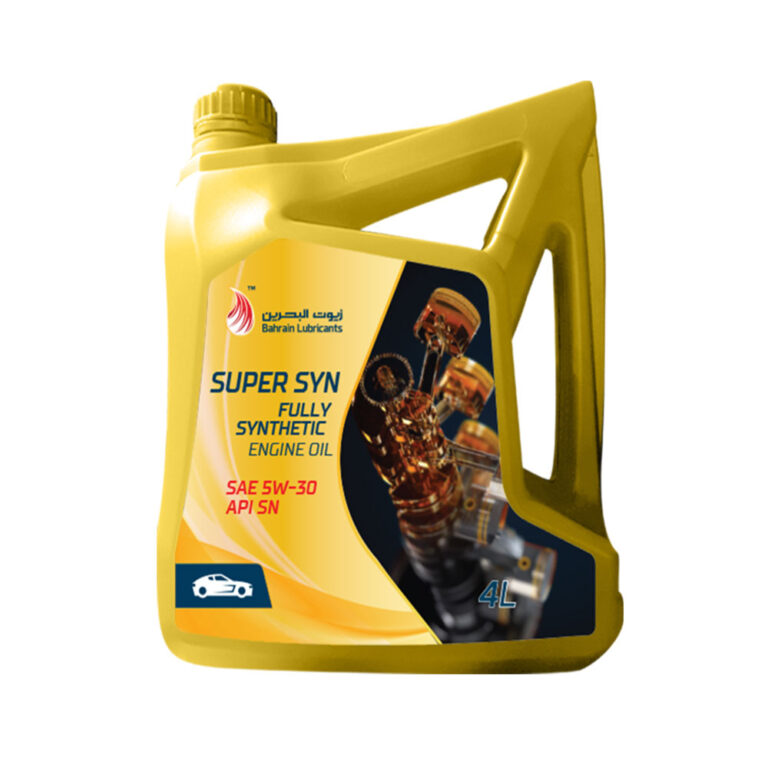 Fully Synthetic Engine Oil Sae 5W-30 API SN 4L - Bahrain Lubricant